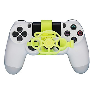 LICHIFIT Game Controller Mini Steering Wheel Replacement for Sony PS4 Racing Game Accessories