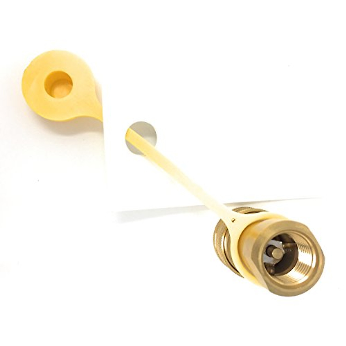 3/8 Inch Natural Gas Quick Connector Brass Propane Adapter Fittings for LP Gas Propane Hose Quick Disconnect [2660] Solid Brass 1/2 PSIG Pressure 50 000 BTU Hour Capacity Input 3/8 Insert