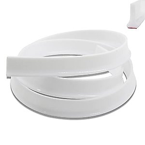 66 Inch Shower Threshold Water Dam(Self-adhesive), Collapsible Water Barrier and Retention System, Keeps Water Inside, Water Blocking Strip for Kitchen Sink, Bathroom