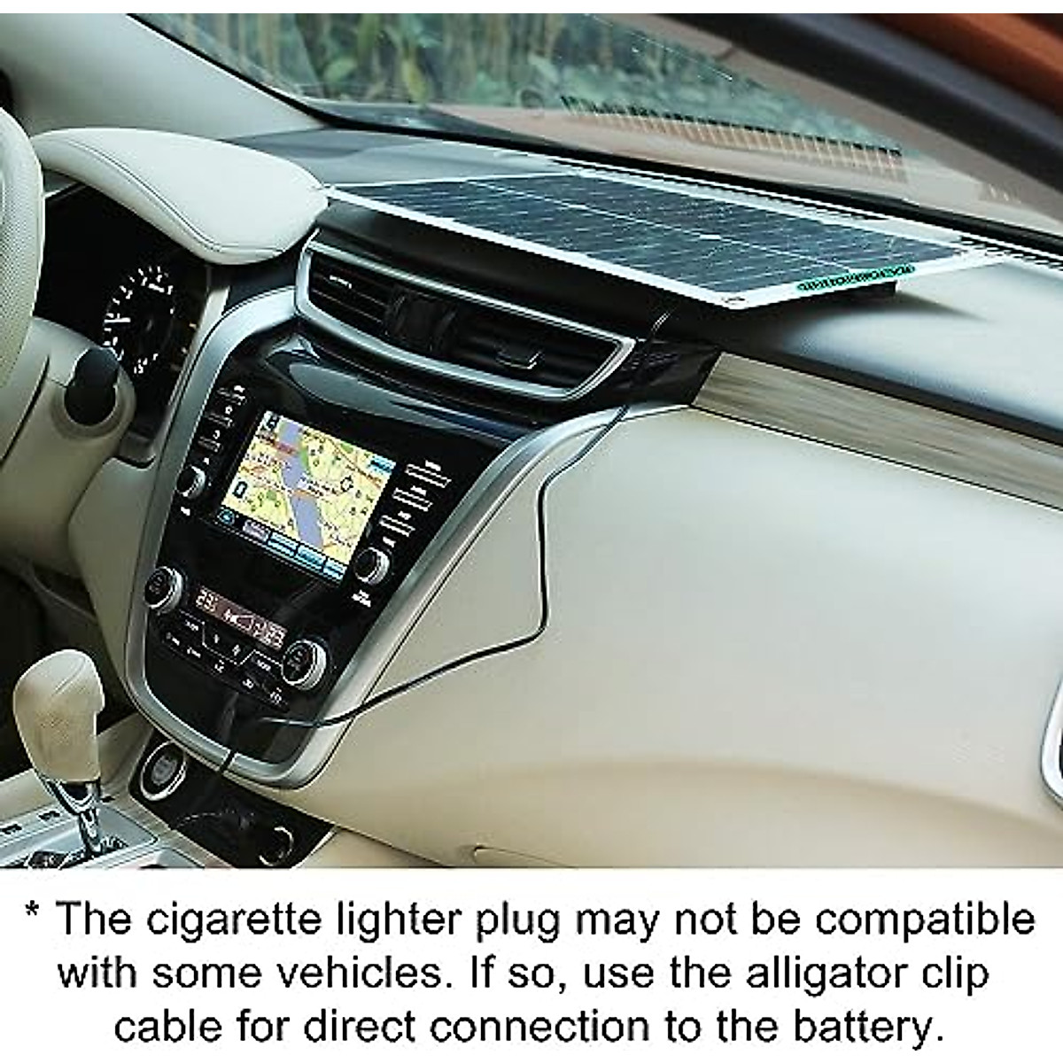 HIMINO Waterproof Solar Panel with USB Output Ports, Portable Solar Charger for Car, RV, Boat, Cell Phone & More (20w)