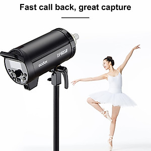 Godox 2Pack DP800III Speedlite Studio Flash Strobe Monolight Bowens Mount Kit for Studio Photography Shooting,Portrait or Video Location with Light Stand,Softbox,Umbrella,Barn Door Kit...