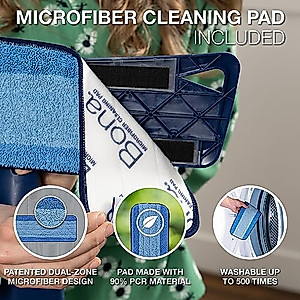 Bona Premium Spray Mop with Bona Multi-Surface Floor Cleaner Concentrate, for Stone Tile Laminate & Vinyl (LVT/LVP)