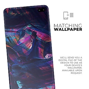 DesignSkinz Liquid Abstract Paint Remix V36 Protective Vinyl Decal Wrap Skin Cover Compatible with The Samsung Galaxy S20 (Screen Trim & Back Glass Skin)