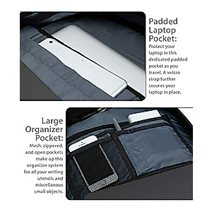 Rockland Smart Gear USB Laptop Backpack, Black, Large