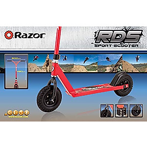 Razor Pro RDS Dirt Scooter for Kids Ages 10+ – Pneumatic Tires, Aircraft-grade Aluminum Frame, Off-Road Scooter for Riders Up to 220 lbs