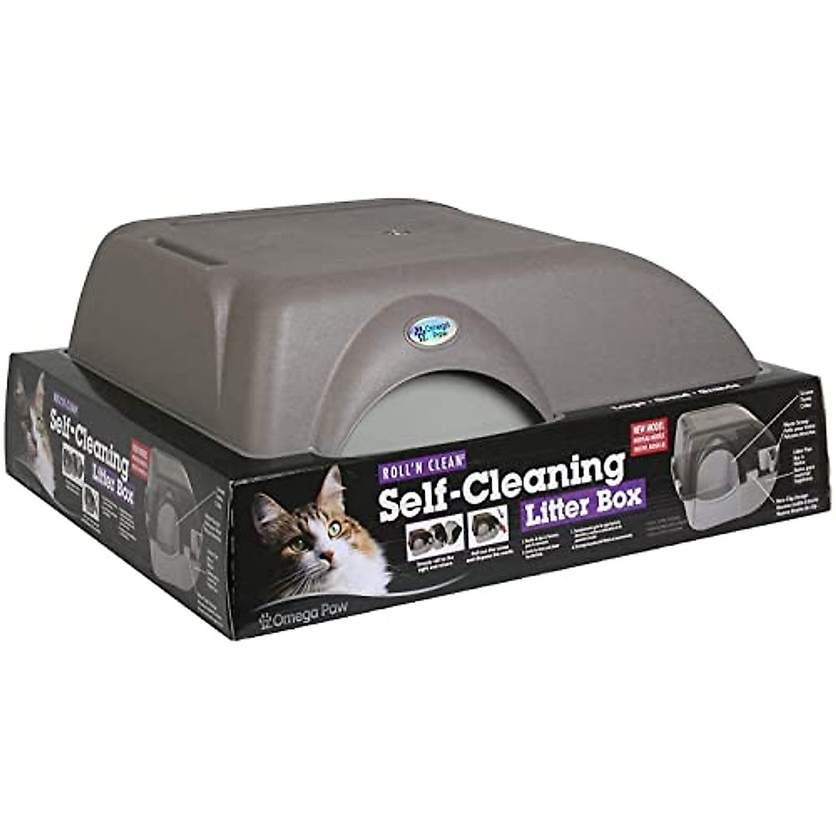 Omega Paw Roll'n Clean Litter Box