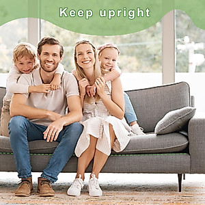 LANIAKEA 2PCS Couch Cushion Support, Heavy Duty Sofa Cushion Support Board, 17＂x 66＂Couch Supports for Sagging Cushions, 0.3" Thick