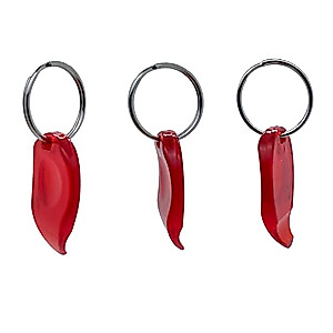 Nwsrayu Lottery Scratcher Tool Keychain, Transparent Color Waterdrop Shape Scratch off tool for lottery tickets, Labels, Films, Lotto Cards, Plastic Scraper Tools,Lucky Gambler Gift (Red)
