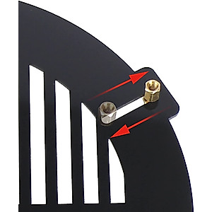 Bahtinov Mask Focusing Mask for Telescopes, CelticBird 80mm Telescope Focusing Mask for a Tube Outer Diameter from 75mm-125mm