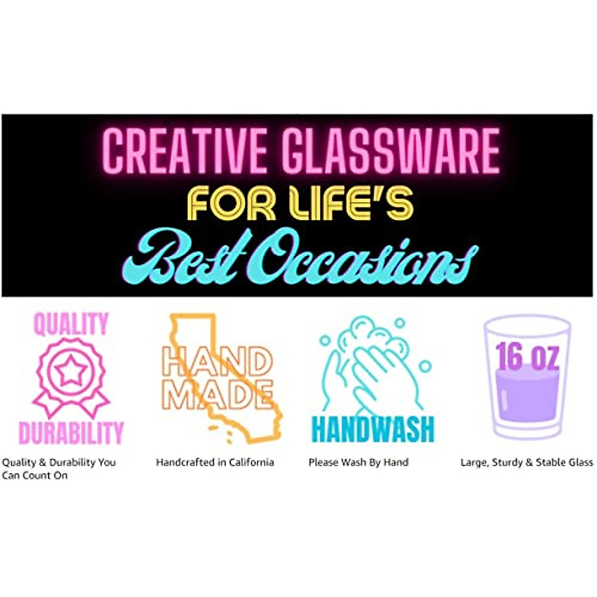 The Dachfather - Gift for Wiener Dog Lover - Dachshund Weiner Dog Dad - 16oz Pint Drinking Cup Beer Glass