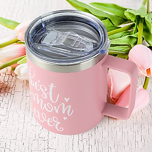 Best Mom Ever Coffee Mug- Best Mothers Day Gifts from Daughter,Son,Kids- Unique Christmas Gifts for Mom,Women,Wife- Novelty Birthday Gifts Idea for Mom