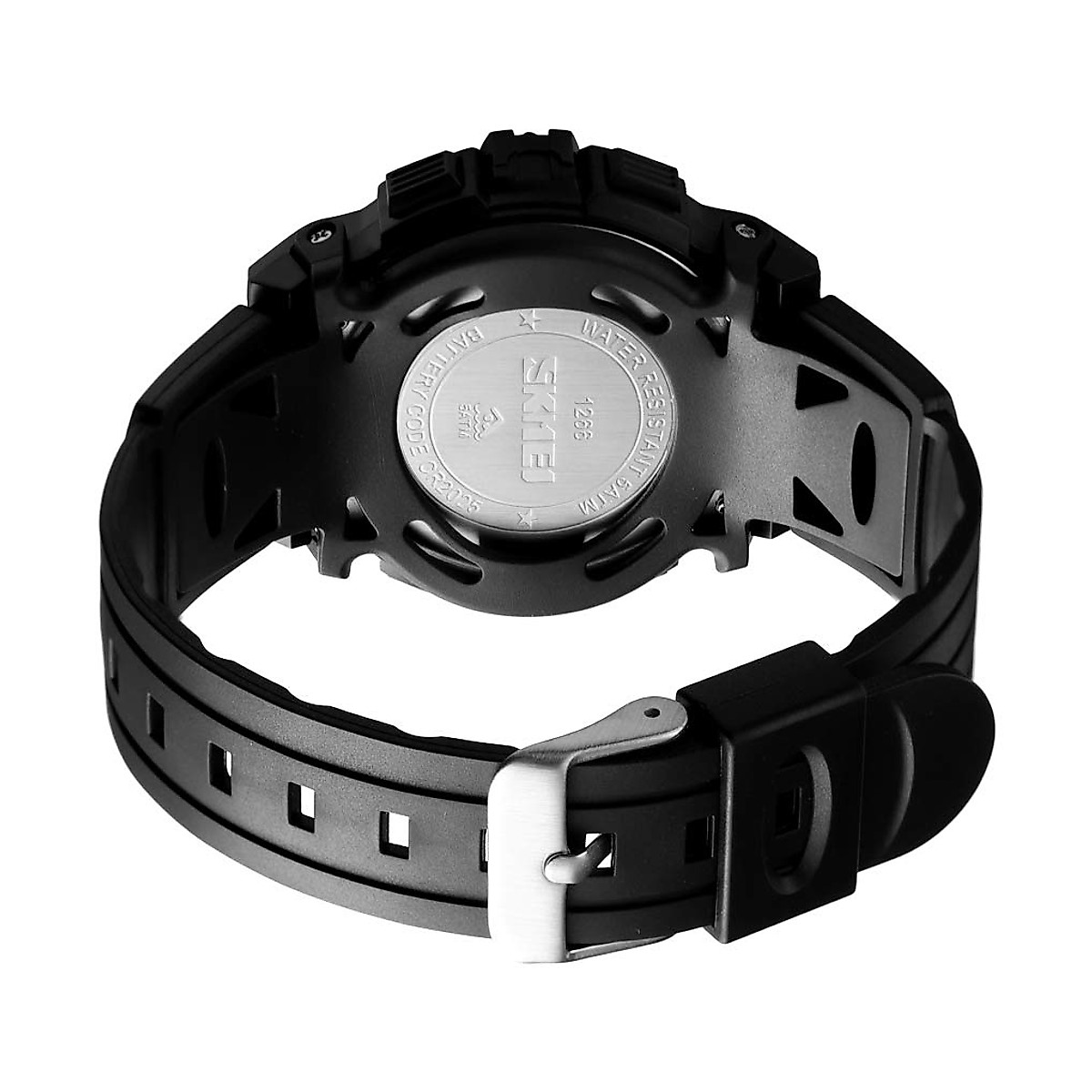 FIZILI Boys Watch Digital Sports Waterproof Outdoor Kids Watches Alarm Clock 12/24 H Stopwatch Calendar 3-15 Year Old Boys Girls Wristwatch - Black Red