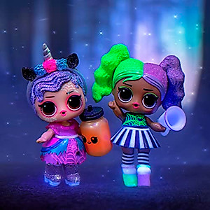 LOL Surprise Glitter Glow Doll Cheer Boo with 7 Surprises, Halloween Dolls, Accessories, Limited Edition Dolls, Collectible Dolls, Glow-in-the-Dark Dolls