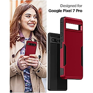 AICase for Google Pixel 7 Pro Case,Heavy Duty Drop Protection Full Body Rugged Shockproof/Dust Proof Multi Layer Military Protective Tough Durable for Google Pixel 7 Pro 6.7" 2022-2