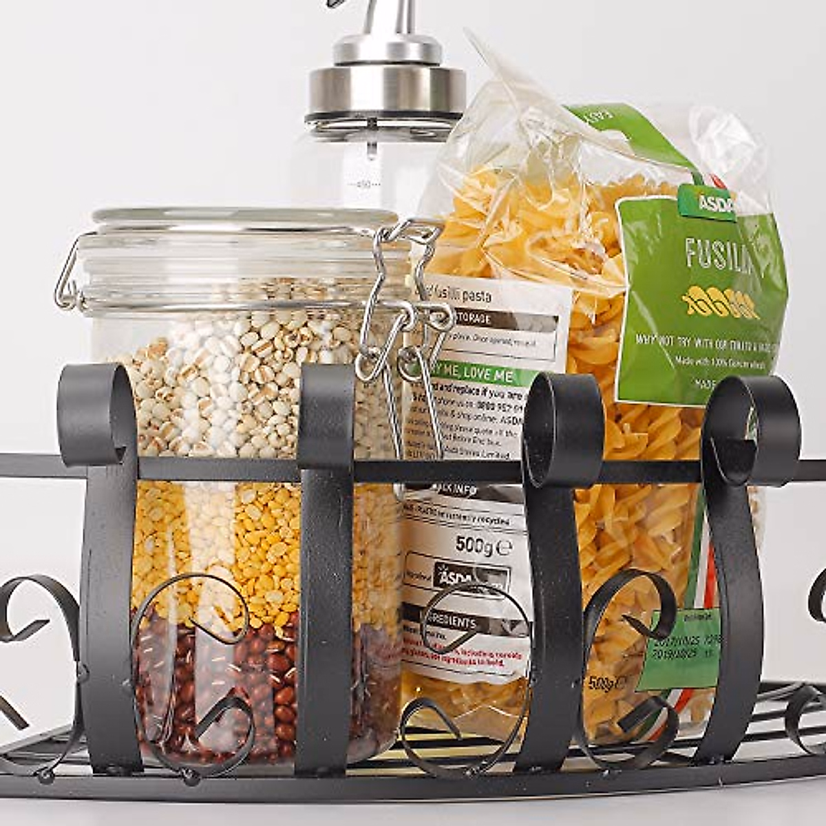 FOYO Floating Corner Shelves for Flower Plants, Metal Kitchen Corner Shelf Stand Pack of 2 (Middle Size-9'')