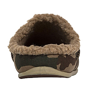Deer Stags Men's Slipper, Camoflauge, 15 Wide