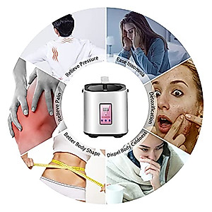 OPPSDECOR Portable Steam Sauna Spa, Personal Indoor Sauna Tent Remote Control&Chair&Timer Included, One Person Sauna for Therapeutic Relaxation Detox at Home