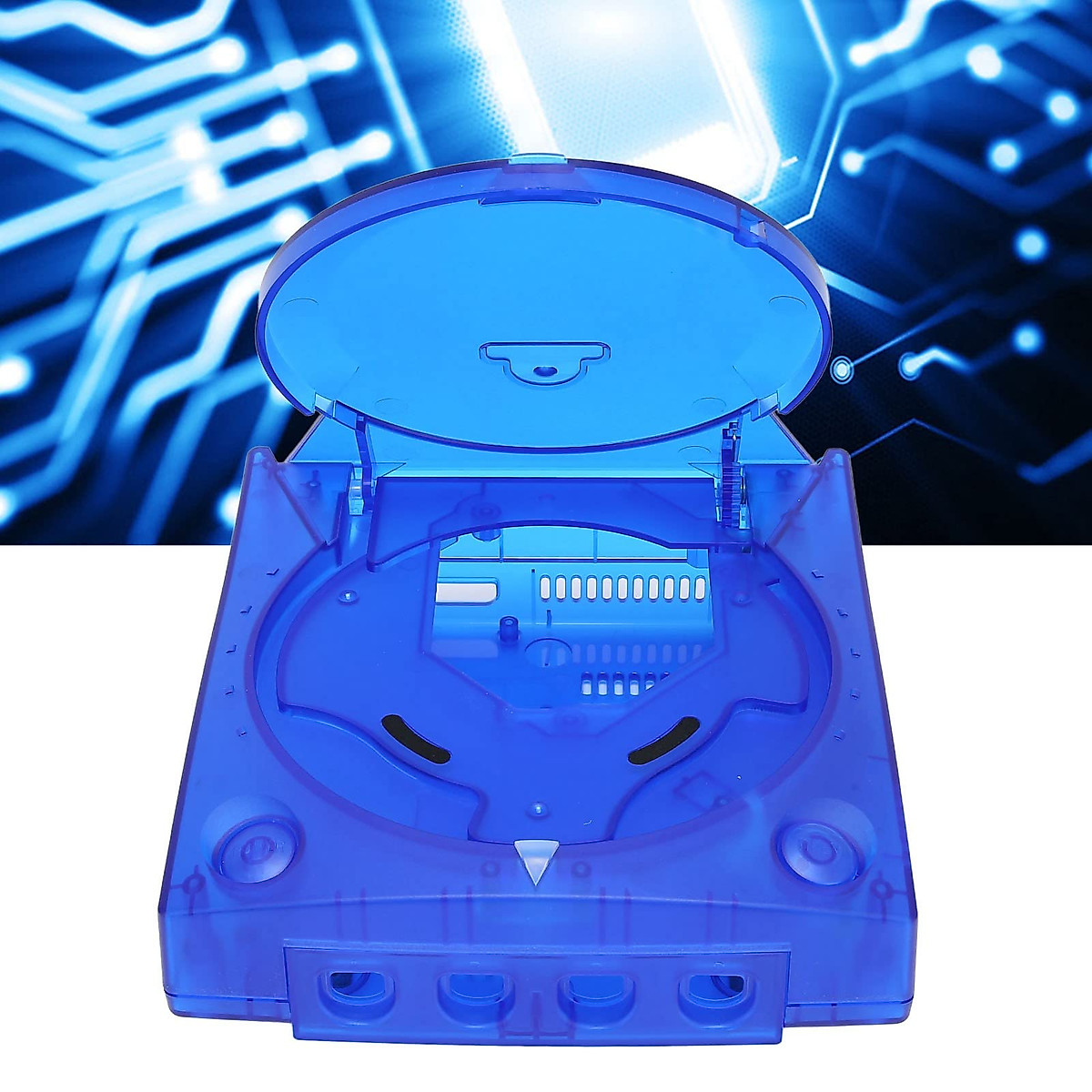 CHICIRIS Plastic Housing Shell, Easy to Remove Shock Absorption Translucent Plastic Scratch Resistant for SEGA Dreamcast DC