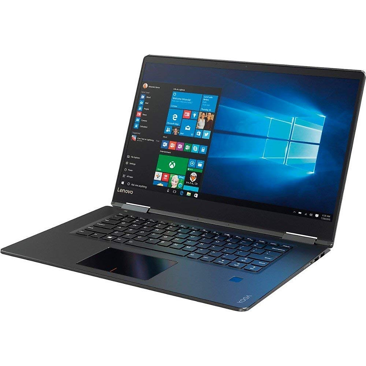 Lenovo Yoga 710 15.6-Inch 2-in-1 Convertible FHD Touchscreen Premium Laptop / Tablet (Intel Core i5-6200U 3M Cache 2.8GHz, 8GB DDR4 2133MHz RAM, 256GB SSD, HDMI, Backlit Keyboard, Windows 10)