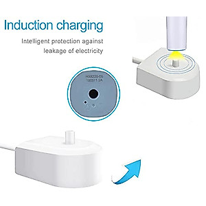 LIANSUM Electric Toothbrush Charger Cable Replacement HX6100 for Philips Sonicare Toothbrush Electric Flosser, HX9000 / HX8000 / HX6000 / HX3000 Series Portable Waterproof Charging Base Power Cord