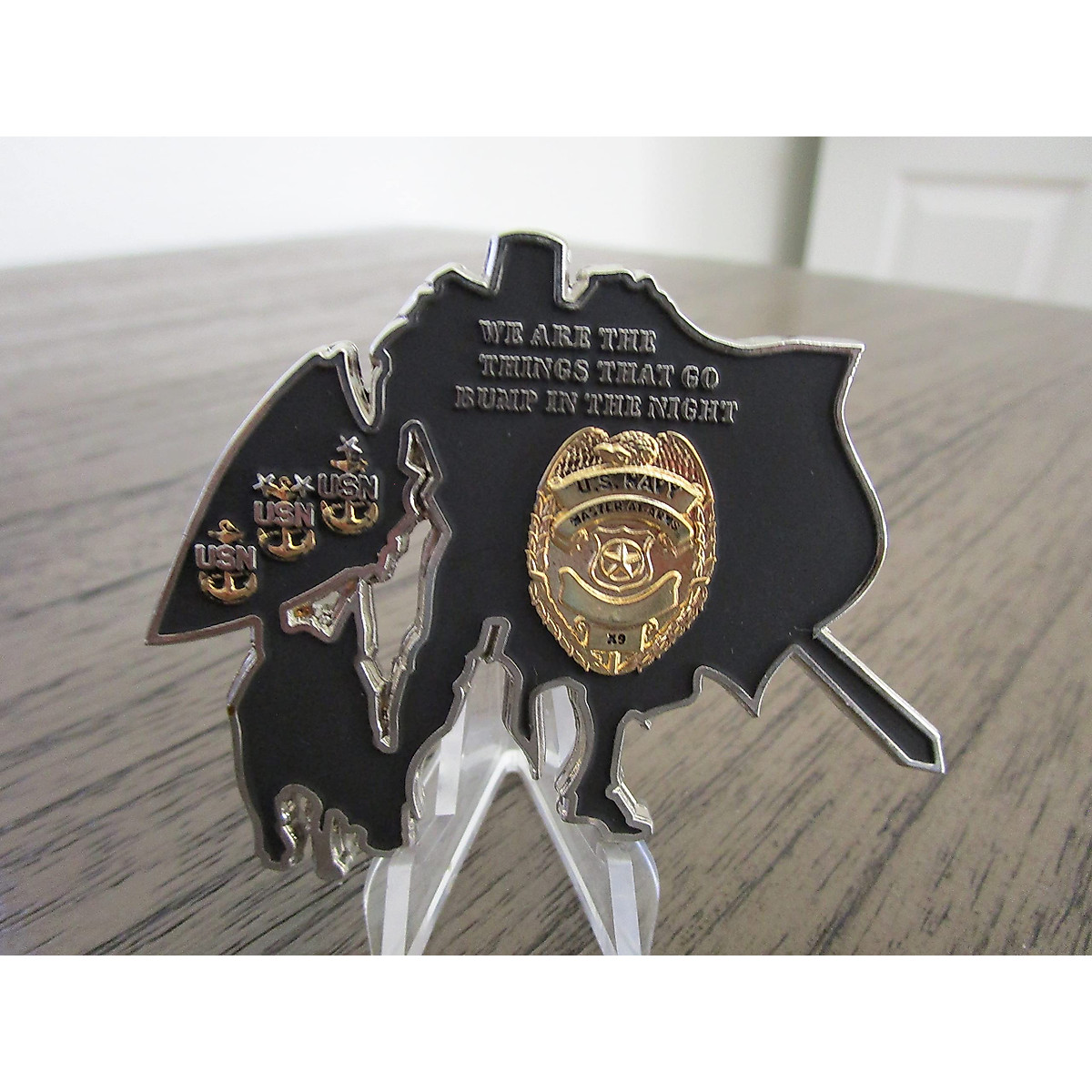 United States Navy Master at Arms k9 Canine CPO Challenge Coin