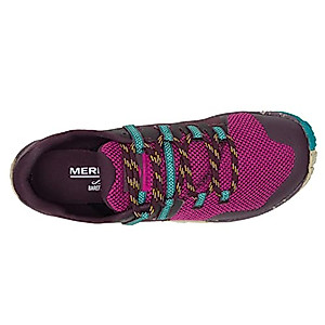 Merrell J067040 Womens Running Shoes Trail Glove 6 Fuschia US Size 8M