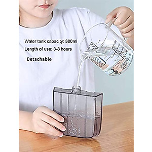 XXY216 Breeze Maxx Air Cooler,Personal Space Mini Evaporative Air Cooler,Portable 3-in-1 Air Cooling Purification Humidifier-for Camping/Home/Office (Grey)