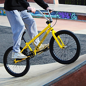 Eastern Bikes Eastern BMX Bikes - Paydirt Model 20 Inch Bike. Lightweight Freestyle Bike Designed by Professional BMX Riders at (Yellow)