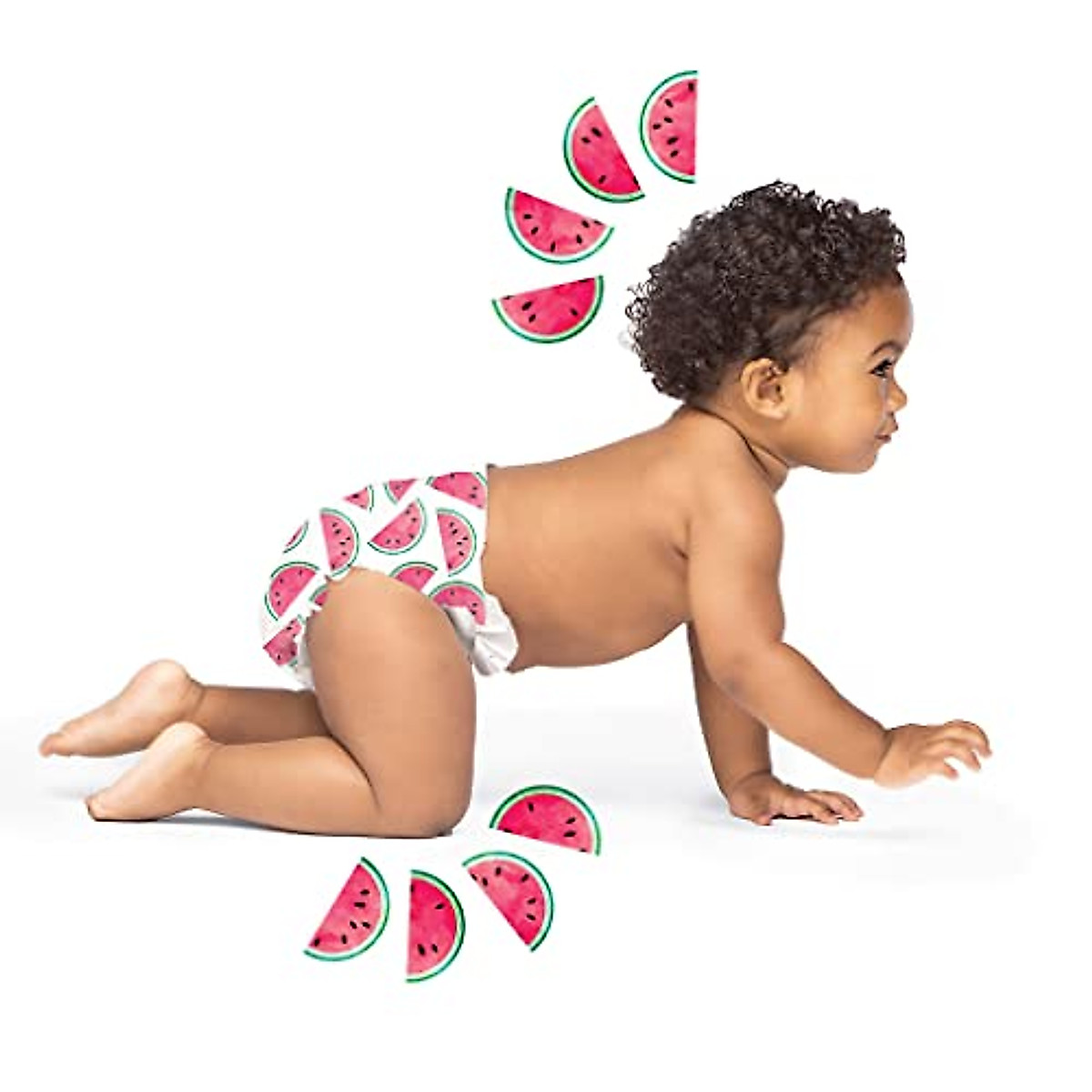 Hello Bello Premium Baby Diapers Size 6 I 68 Count of Disposable, Extra-Absorbent, Hypoallergenic, and Eco-Friendly Baby Diapers with Snug and Comfort Fit I Watermelon