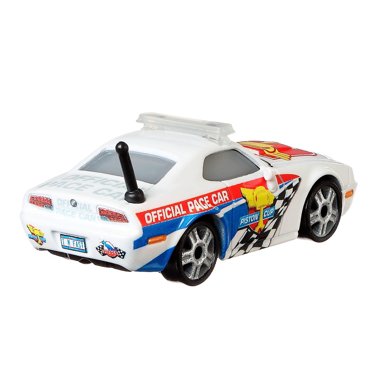 Disney Cars Toys Pat Traxson, Miniature, Collectible Racecar Automobile Toys Based on Cars Movies, for Kids Age 3 and Older, Multicolor