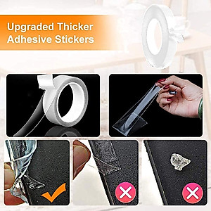 Pretaped Silicone Edge Protectors, Edge Corner Protectors Guards Baby Proofting, Furniture Table Edge Protectors Soft Silicone Bumper Strip for Cabinets, Tables, Drawers 1.5CM*1.5CM Wide 3.3FT Long