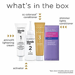 Clairol Bronde It Up Permanent Hair Dye, Platinum Bronde Hair Color, Pack of 1