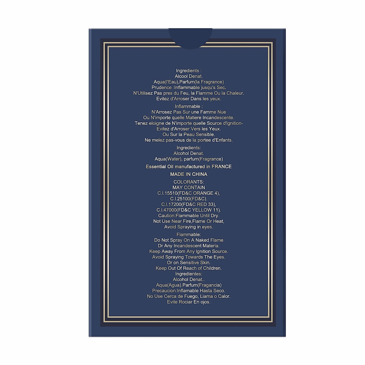 Hybrid & Company King for Men Classic Scent Perfume Eau De Toilette Spray 100 ML