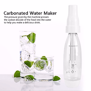 Portable Soda Maker hine for Home, for Sparkling Water Maker, for Sparkling Water Maker Use Standard CO2 Cylinder for personally constructed Beverages Bubble Fruit Cocktail healthe Drinks