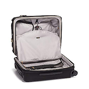 TUMI - Alpha 3 Continental Dual Access 4 Wheeled Carry-On Luggage - 22 Inch Rolling Suitcase for Men and Women - Black/Gold