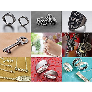 Art Clay Silver 50g (1.76oz) Sterling Silver Clay A-275 Total 3 Pieces 150g (5.28oz) Japan Import with Original Stylus Ballpoint Touch Pen