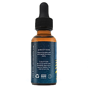 A Wise Man's Beard Oil Traditionally Scented For The Christmas Holiday With Frankincense and Myrrh from Woodlands Beard Co.