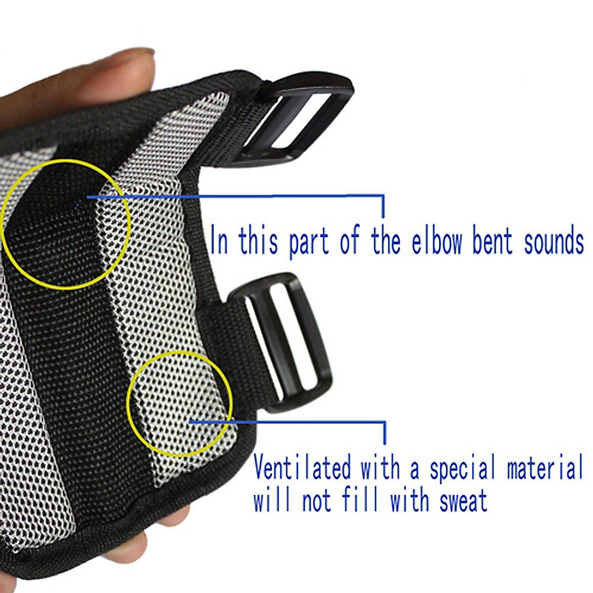 Golf Elbow Swing Trainer, Adjustable Golf Swing Training Aid Elbow, Straight Arm Golf Training Aid, Posture Correction Brace of Golf Swing for Beginners Training Women and Men