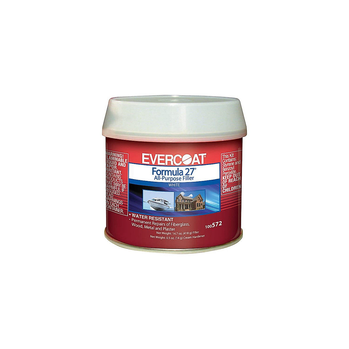Evercoat Fibre Glass 100572 Formula 27-1/2 Pint Can