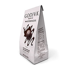 Godiva Chocolatier Masterpieces Dark Chocolate Ganache Hearts Gift Box, Set of 4