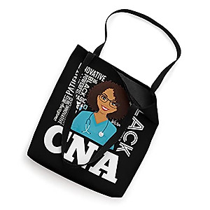 CNA African American Black Woman Nurse Appreciation Tote Bag