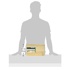 J.K. Adams 12-Inch-by-8-Inch Sugar Maple Wood Takes Two Cutting Board