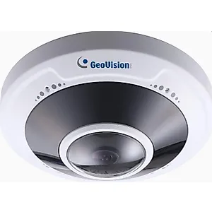 GeoVision GV-FER5702 5MP H.265 Low Lux WDR Pro IR Fisheye Rugged IP Camera