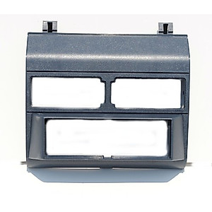 Blue Complete Single Din Dash Kit + Pocket Kit + Wire Harness + Antenna Adapter Compatible with GMC Chevrolet Select 1988-1996