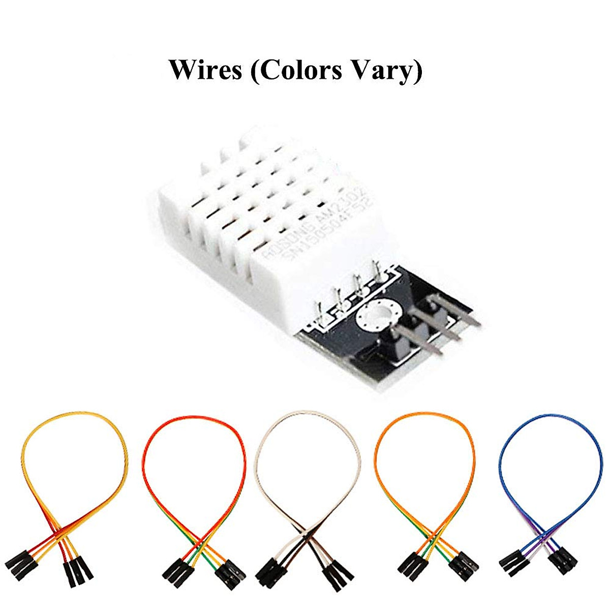 AITRIP 2pcs DHT22/AM2302 Digital Temperature and Humidity Sensor Module Temperature Humidity Monitor Sensor Replace SHT11 SHT15 for Arduino Electronic Practice DIY