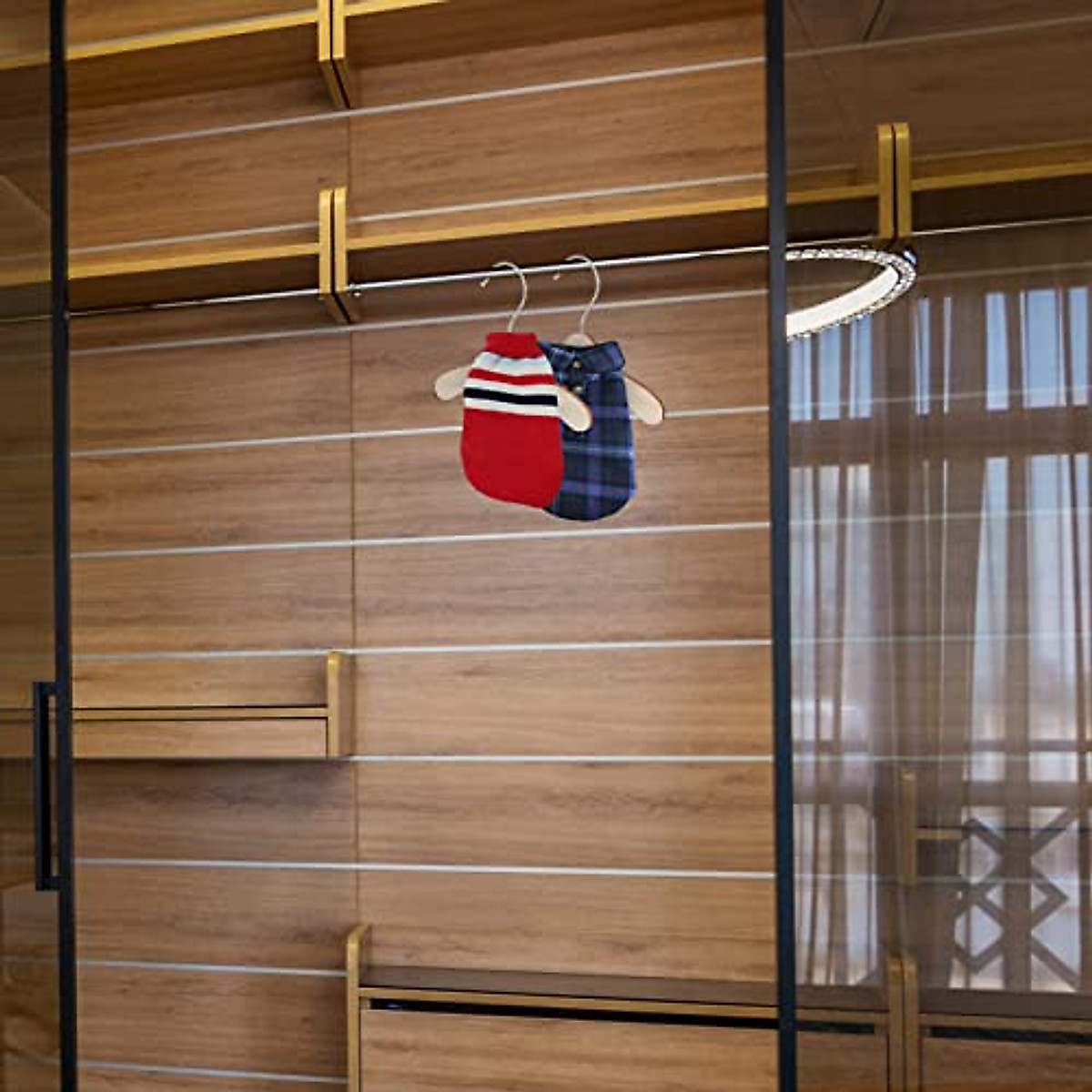 BCOATH 10pcs Skirt Pet Clothes Household Doll Small Costume Clothing Dog Hangers Shorts Professional Accessory Trouser Baby Apparel Puppy Coat Jeans Scarf - Cm Cat Slack for Kids Hanger