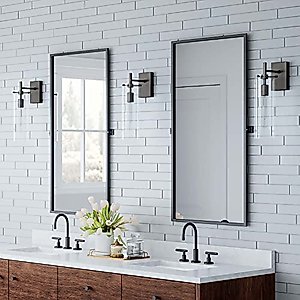 Modway Skylark Wall Sconce in Clear Black, 5 x 8.5 x 17
