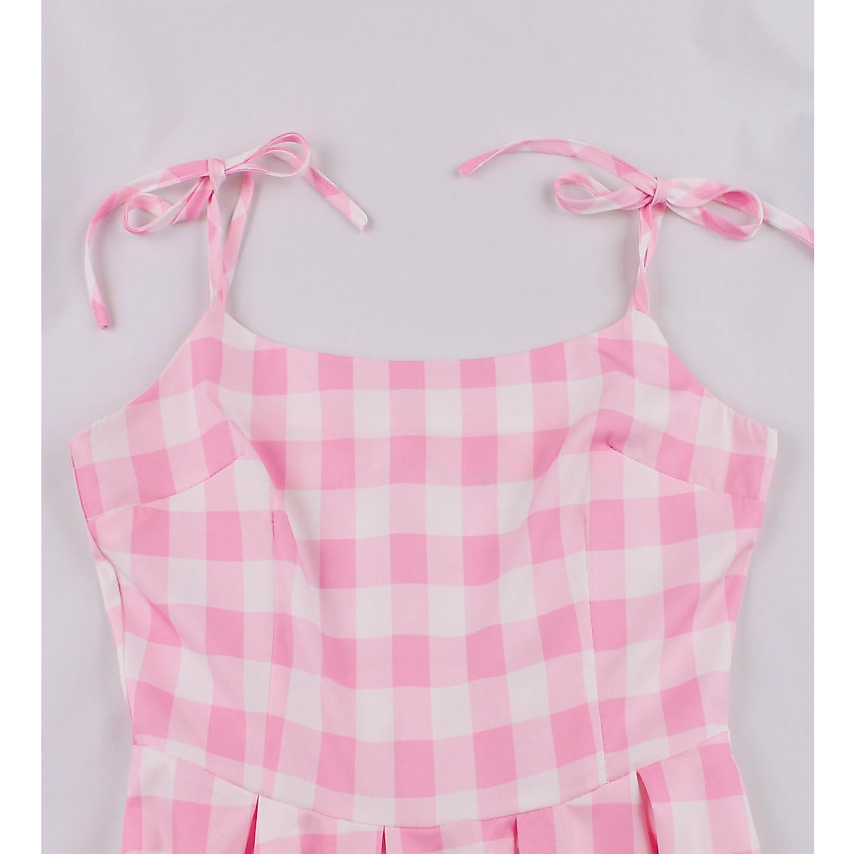 MSSmile-FANKID Girls Pink Costume Strap Dress Girls Pink Movie Cosplay Halloween Party Favors Outfit Clothes(4-5Year/110cm,Kid-2)