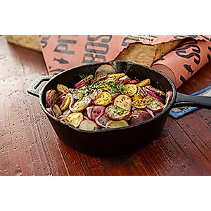 Pit Boss 6 Piece Cast Iron Starter Kit, Black