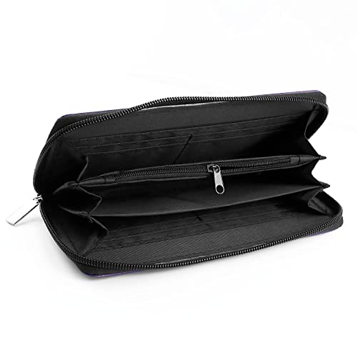 G-Ahora Nightmare Before Christmas Leather Wallet Jack Skellington All Over Print Faux Leather Wallet (WC Jack Skellington C)